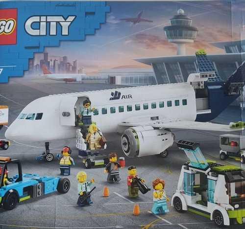 Lego city самолет 60367