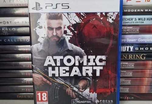 Atomic heart ps5 диск новый