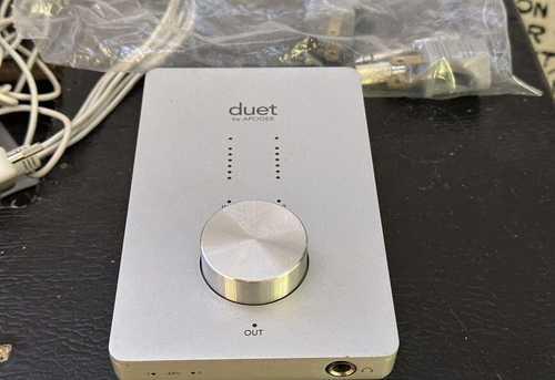 Apogee Duet FireWire звуковая карта аудиокарта