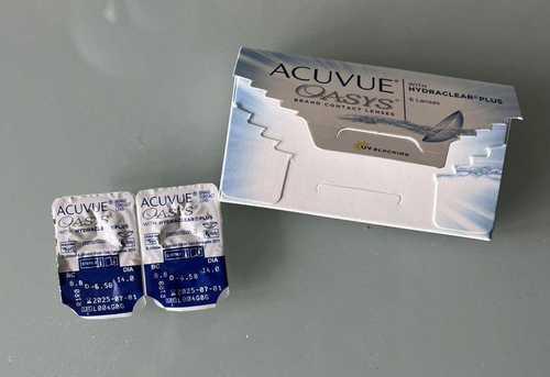 Линзы Acuvue Oasys