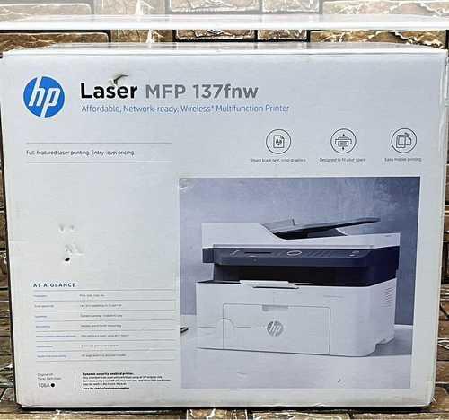 Лазерный мфу Hp Laser MFP 137fnw