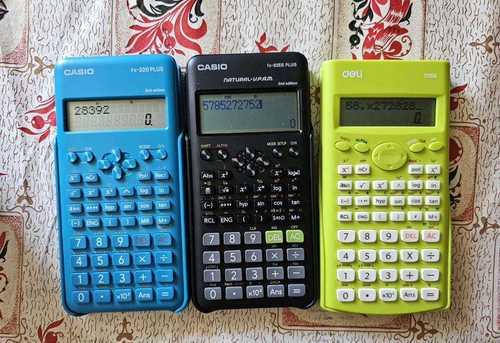 Калькуляторы Casio и Deli для егэ