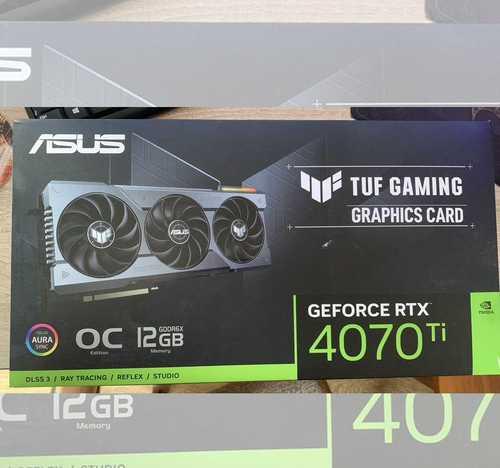 Коробка от Asus RTX 4070TI 2070 GTX 1080TI 1070 10