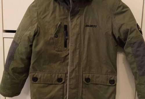 Gusti Парка для мальчика 128, зимняя куртка