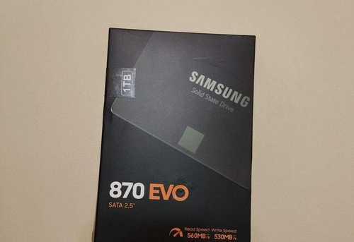 SSD диск 2,5" Samsung SSD 870 EVO 1TB