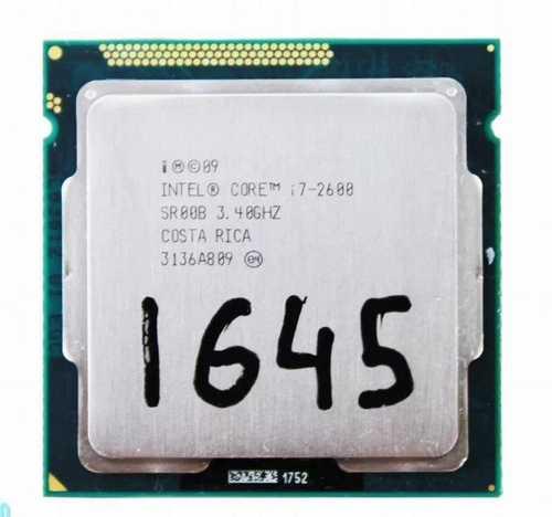 Процессор 1155 intel core i7 2600 (4x3.4 GHz)