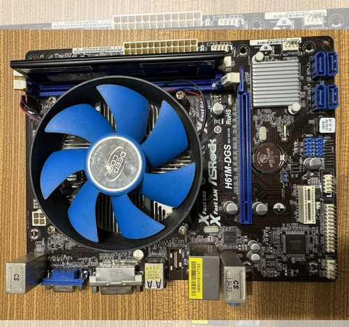 Сборка ASRock H61M-DGS i5 2400 4Gb Corsair