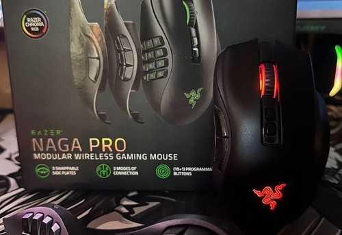 Мышь беспроводная/проводная Razer Naga Pro