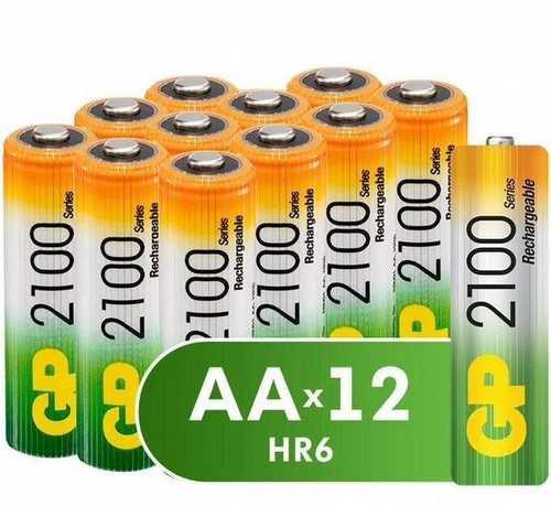 Аккумуляторы GP 210aahc-B12 /240 2000mAh #331889