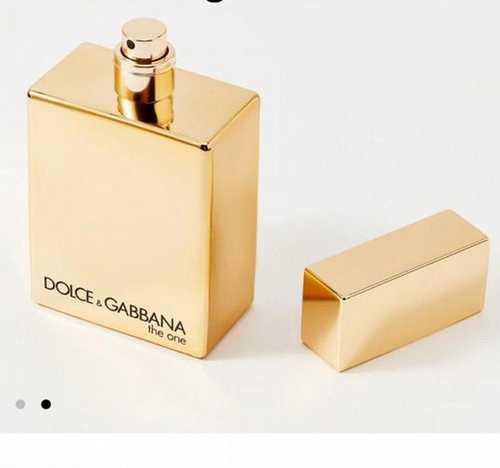 Dolce gabbana the one gold intense мужской парфюм