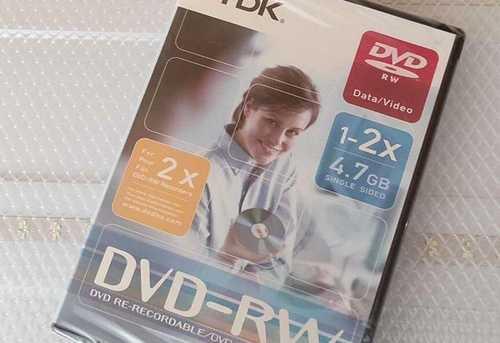 Диск TDK DVD-RW 4,7 GB 1-2X