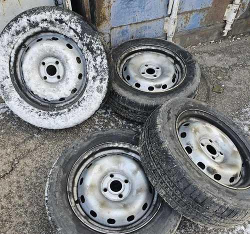 185/65 R15 Hankook Kinergy Eco Лето Штампованные R15 pсd:4x100 ет:48 DIA:54.1