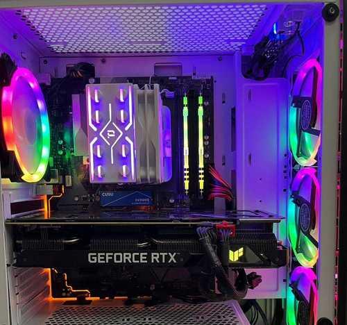 Игровой пк на RTX 3070, Ryzen 7 5700X  16GB