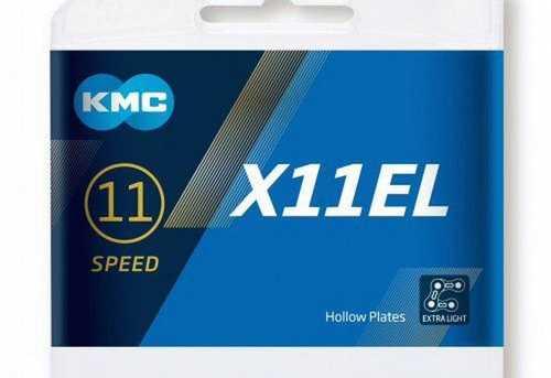 Цепь KMC X11EL 11ск. 118L Black