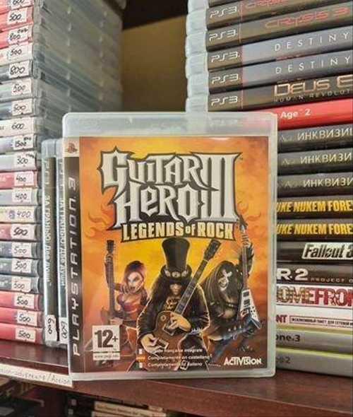 Guitar Hero Legends of Rock Ps3
