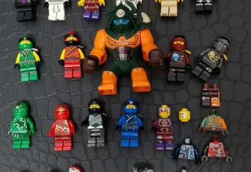 Lego Ninjago минифигурки, оружие