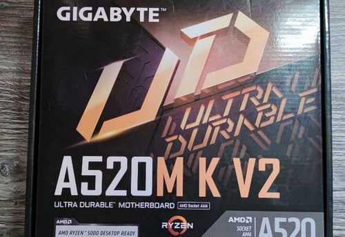 Материнская плата gigabyte a520m k v2