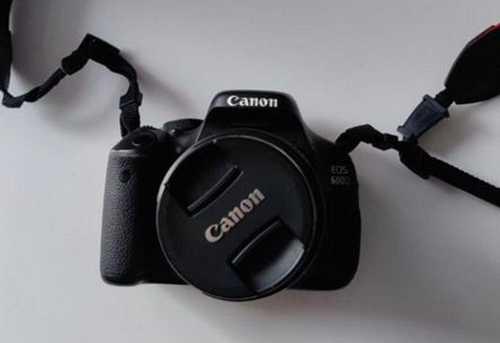 Зеркальный фотоаппарат canon eos 600d торг