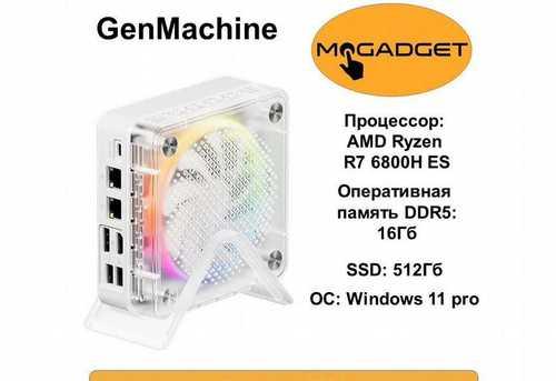 Мини пк Genmachine R7 6800H ES 32/512Gb