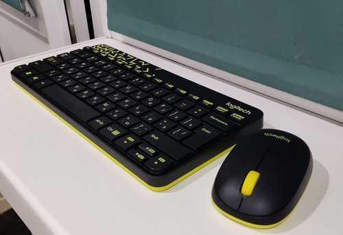 Logitech mk240 Беспроводная клавиатура и мышь