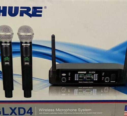 Радиомикрофон shure glxd4