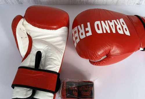Боксерские перчатки 10 oz кожаные