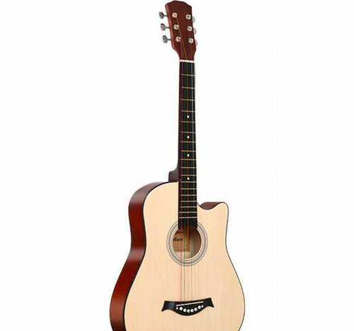 FT-D38-N Акустическая гитара, с вырезом, цвет нату