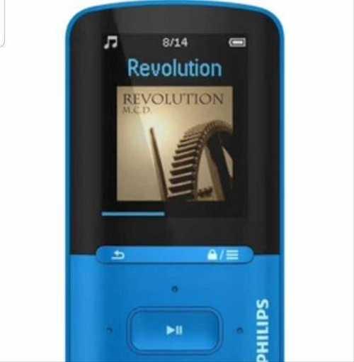 Philips GoGear ViBE 4GB, Blue MP4-плеер