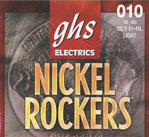 Струны для электрогитары GHS Strings R+RL Nickel R