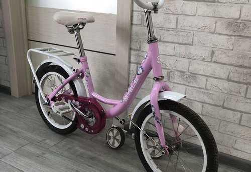 Детский велосипед для девочки Stels 16