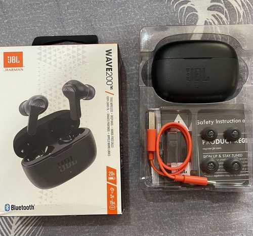 Беспроводные наушники jbl wave 200 tws