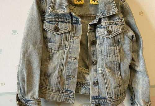 Куртка джинсовая 122