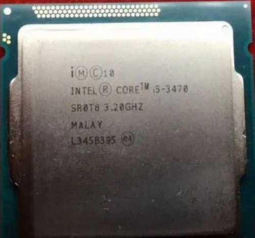 Процессор intel core i5 3470