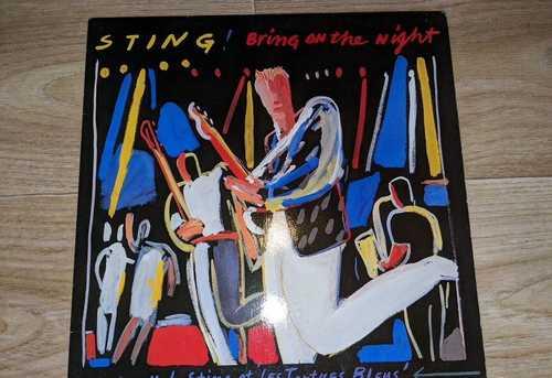 LP Sting Bring On The Night оригинальное издание