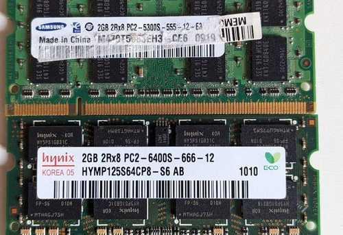 Оперативная память ddr2 2*2 gb