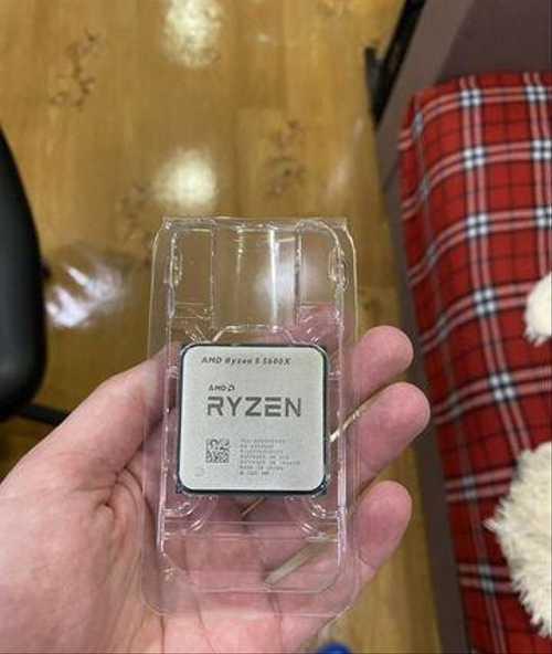 Процессор AMD Ryzen 5 5600X. Гарантия. Чек