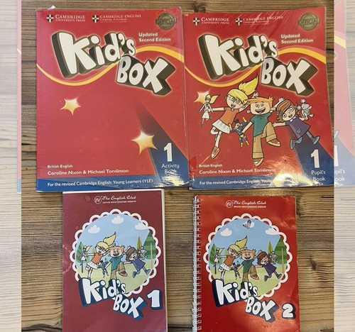 Kids box. Level 1. комплект учебных пособий бу
