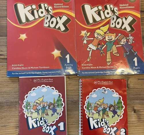 Kids box. Level 1. комплект учебных пособий бу