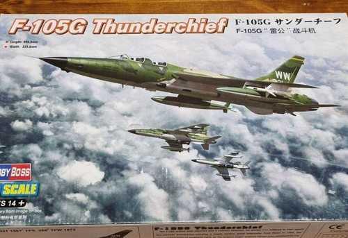 Сборная модель 1:48 HobbyBoss F-105G Thunderchief