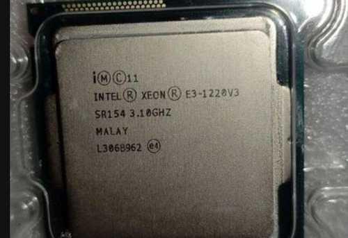 Процессор intel xeon E3 1220 V3