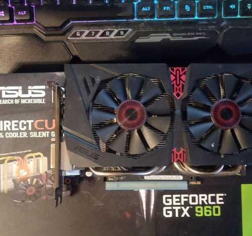 Видеократа Nvidia asus Strix GTX 960