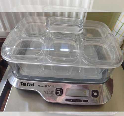 Йогуртница tefal баночки