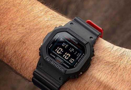 Новые часы casio g-shock DW-5600HR-1