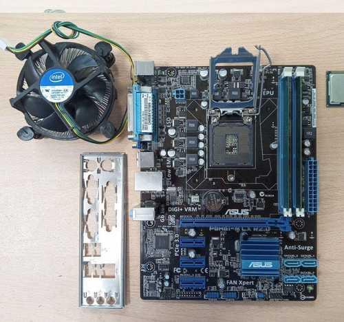 Мат.плата asus P8H61-M LX R2.0 LGA 1155(комплект)