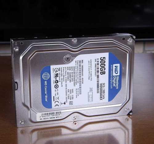 Жесткий диск Western Digital Blue 500Gb