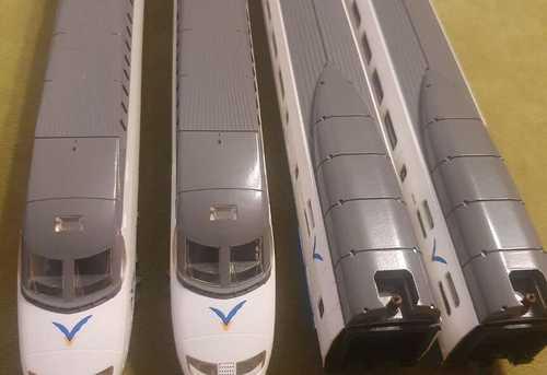 Модель скоростного поезда TGV 1/87