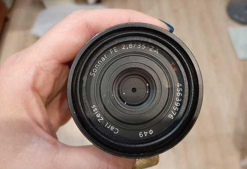 Sony Carl Zeiss Sonnar T* 35mm f/2.8ZA