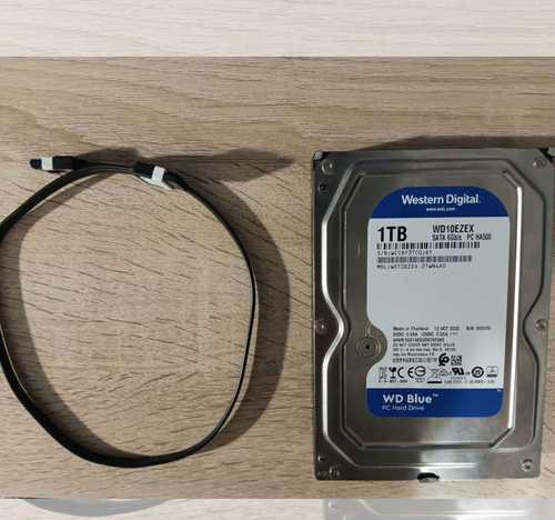 1 тб Жесткий диск WD Blue 7200rpm