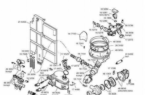 Запчасти для посудомоечной машины Bosch srv55t03eu