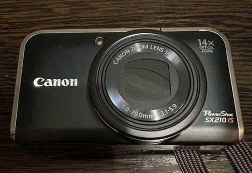 Canon powershot sx210 is